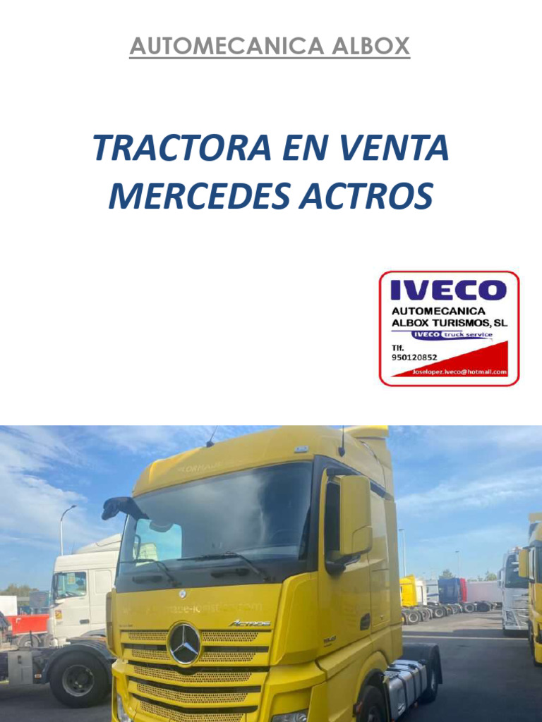 Tractora en Venta3 | PDF