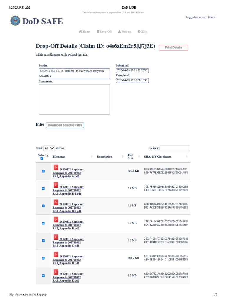 Cover Page FOIA Release US ACE Rincón Bicycle Route | PDF | Software ...