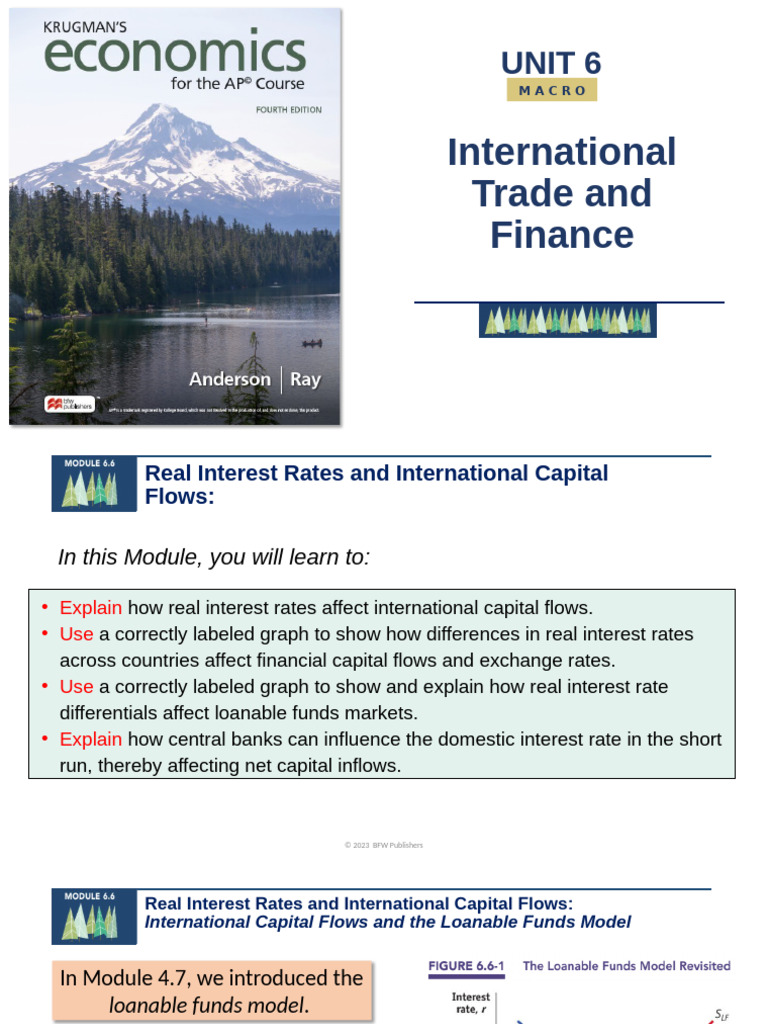 Macro Unit 6 Module 6.6 | PDF | Interest | Interest Rates