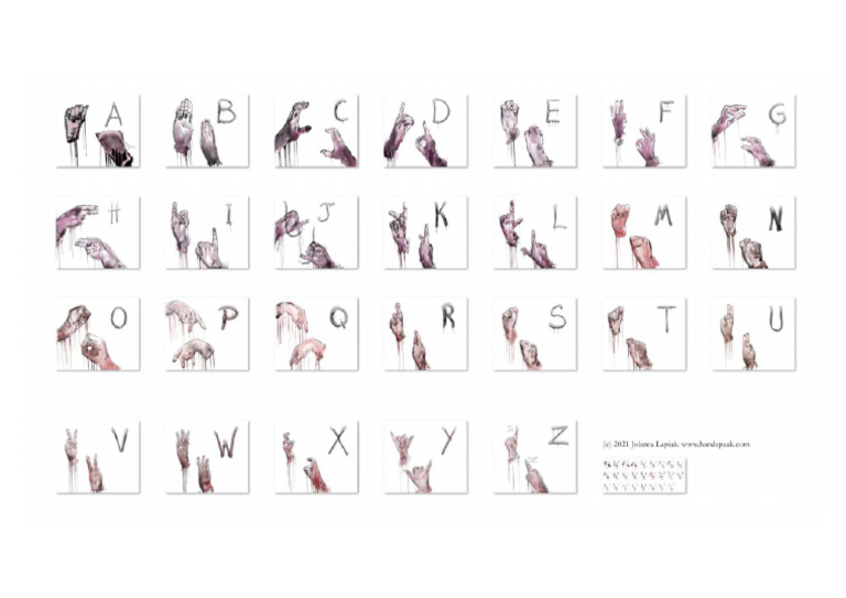 ASL Alphabet | PDF