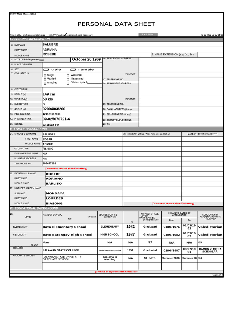 Pds Not Final Without Date | PDF