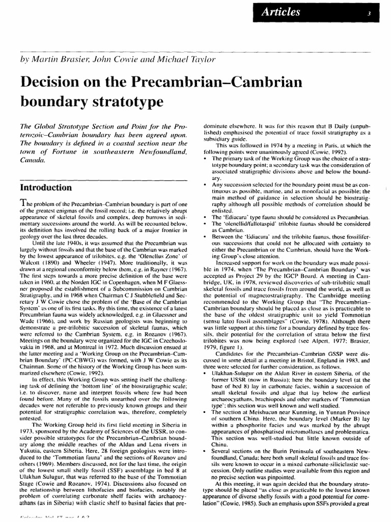 Fortunian | PDF