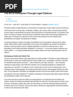 Block Quote Formatting in Legal Writing | PDF | Bracket | Sic