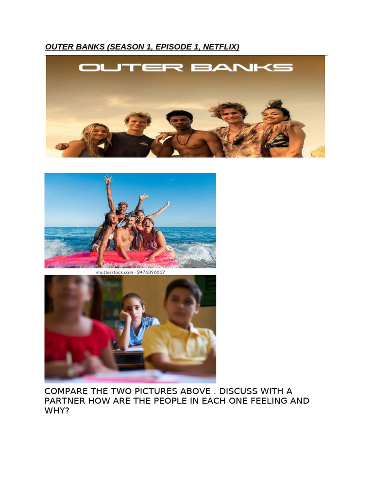 Outer Banks LISTENING AND SPEAKING WORKSHOP REVISED VERSION | PDF