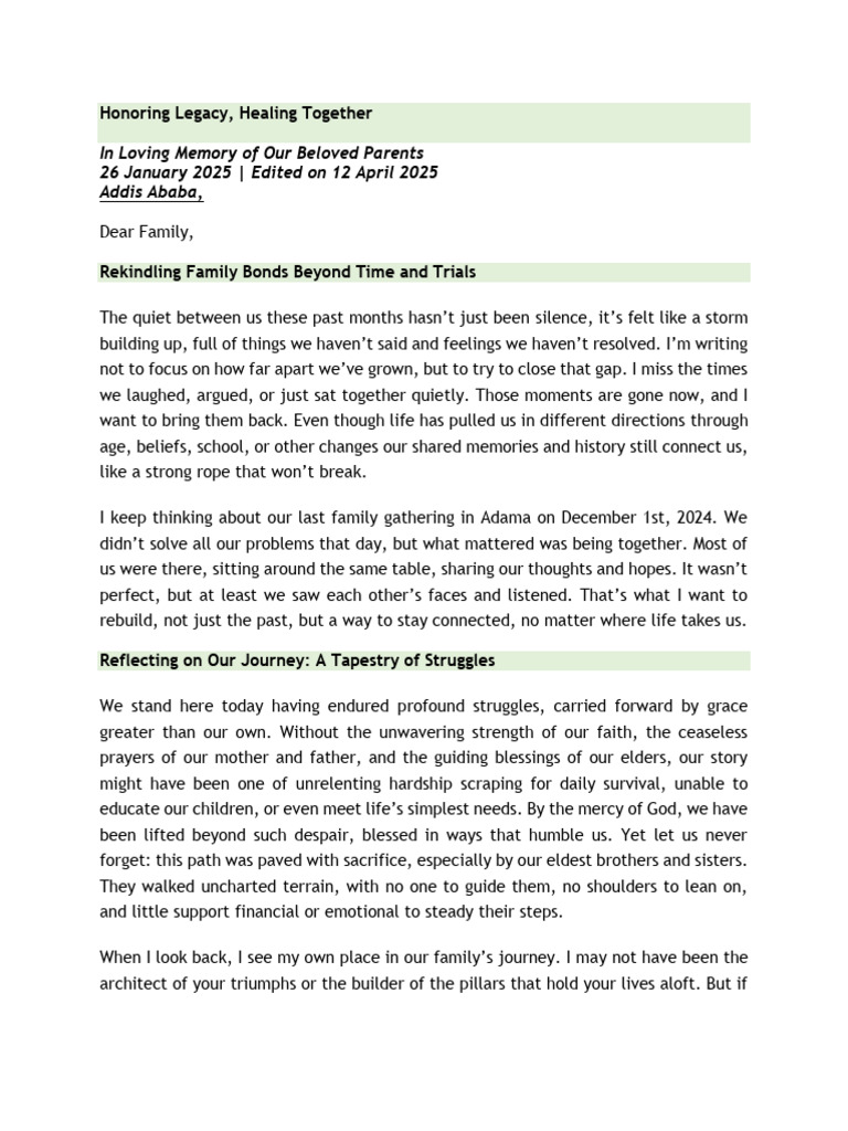 Honoring Legacy, Healing together | PDF