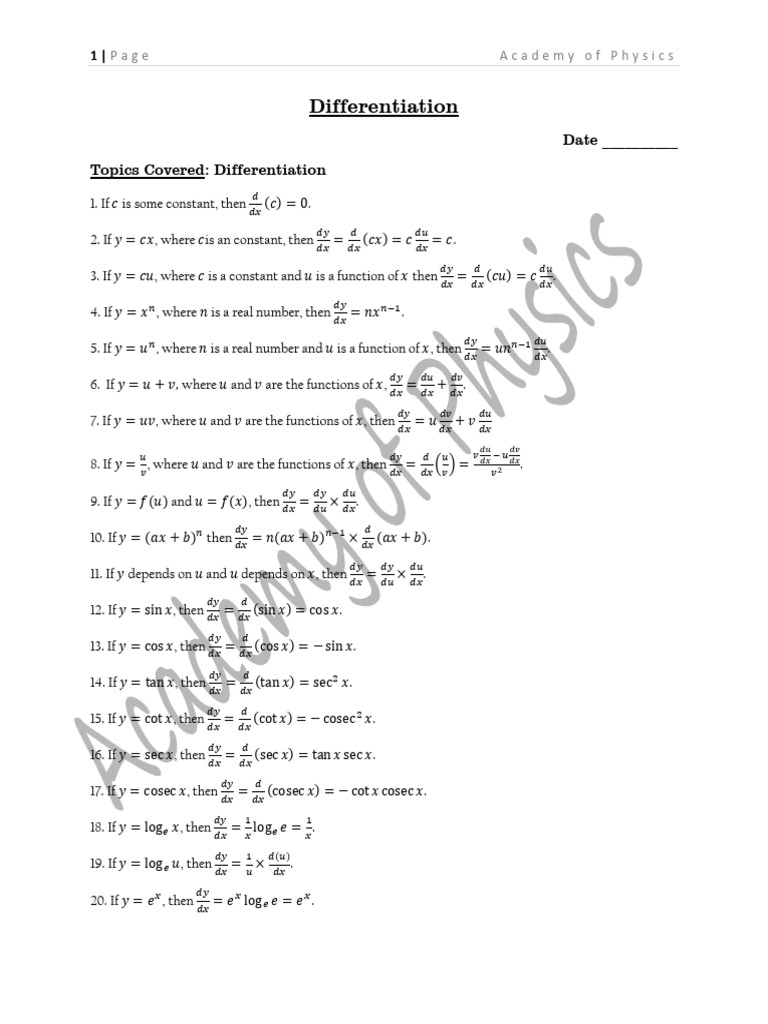 Intergration and Differentiation | PDF | Velocity | Acceleration