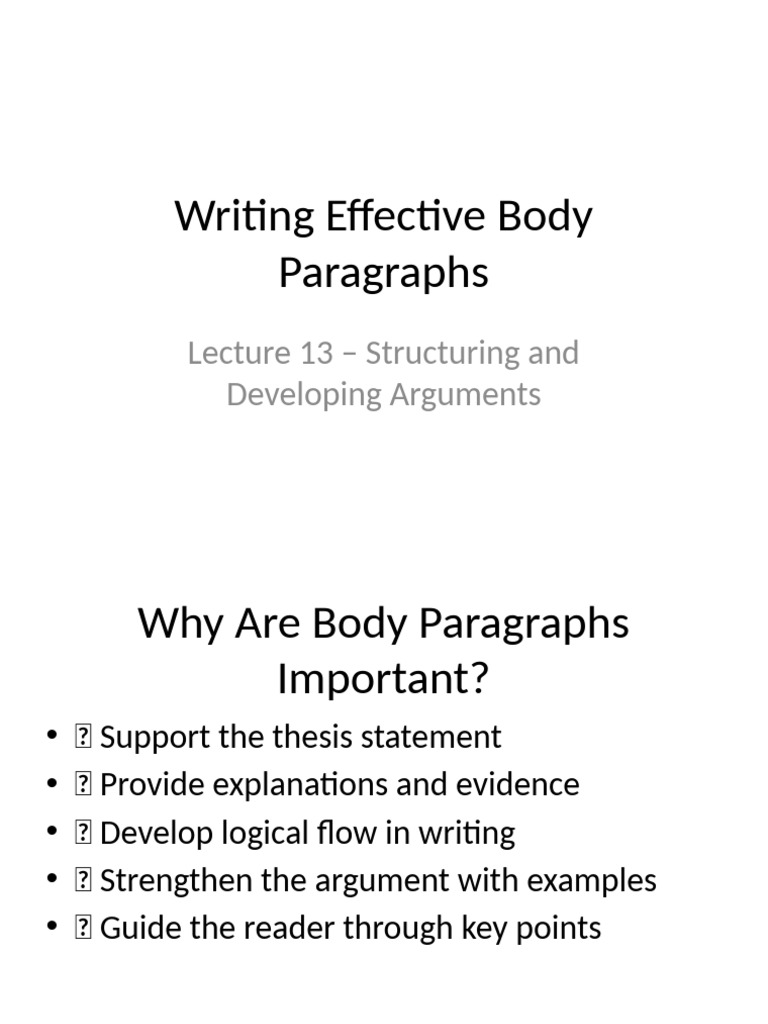 Expository Writing Lecture13 | PDF | Cognition