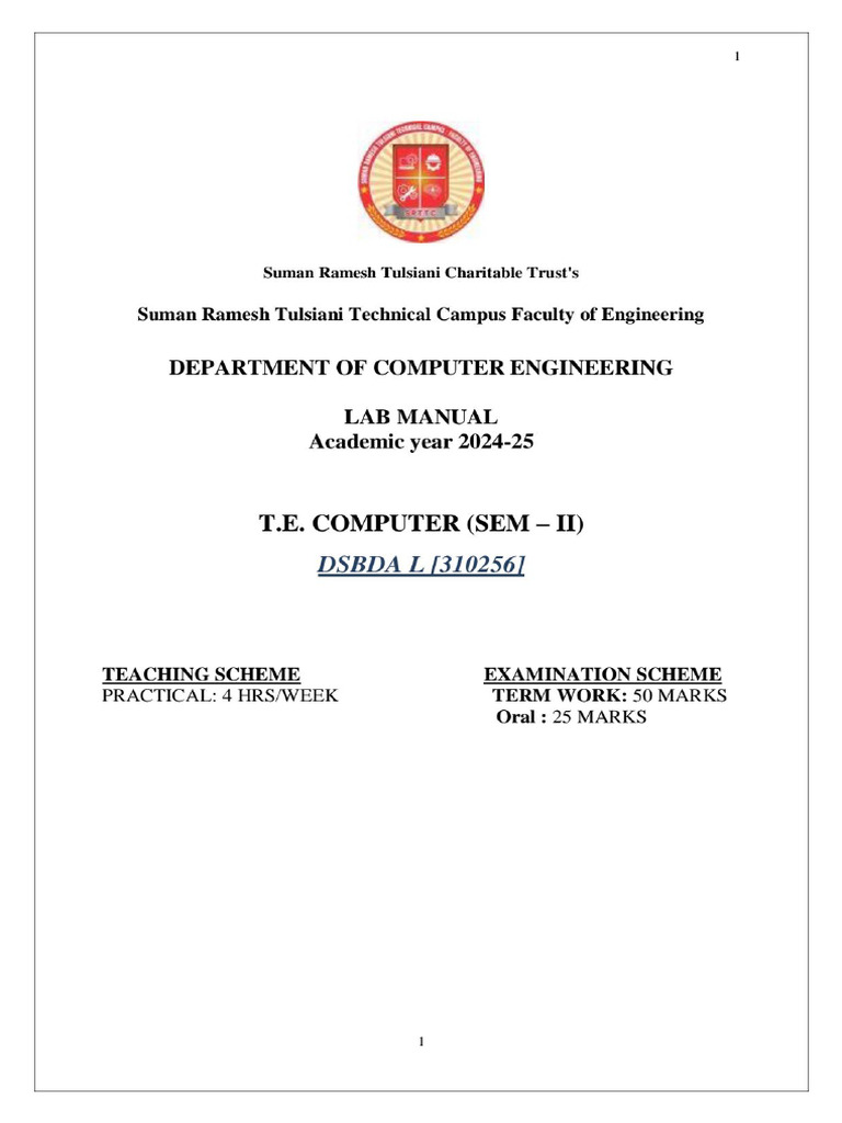 DSBDA Practicals | PDF