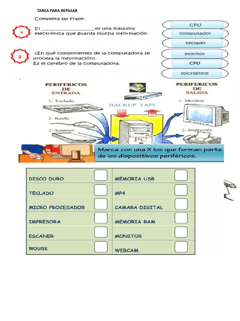 Tarea para Repasar | PDF