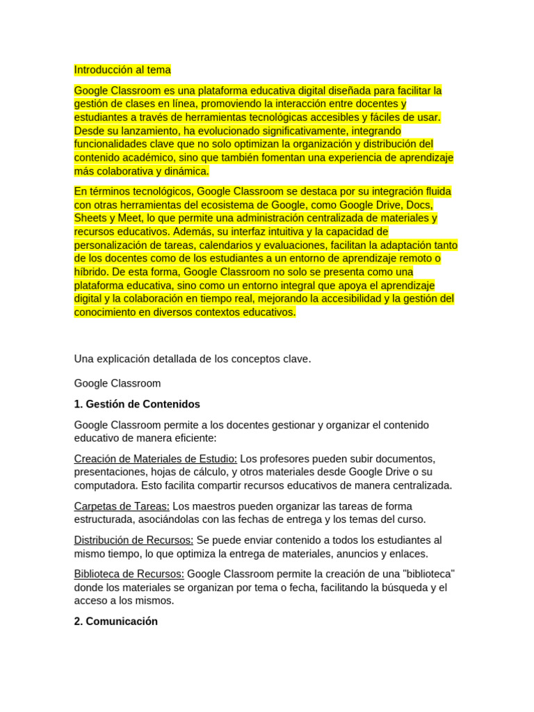 Introducción Al Tema | PDF | Informática