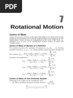 Physics Notes Class 11 Chapter 7 System of Particles and Rotational ...