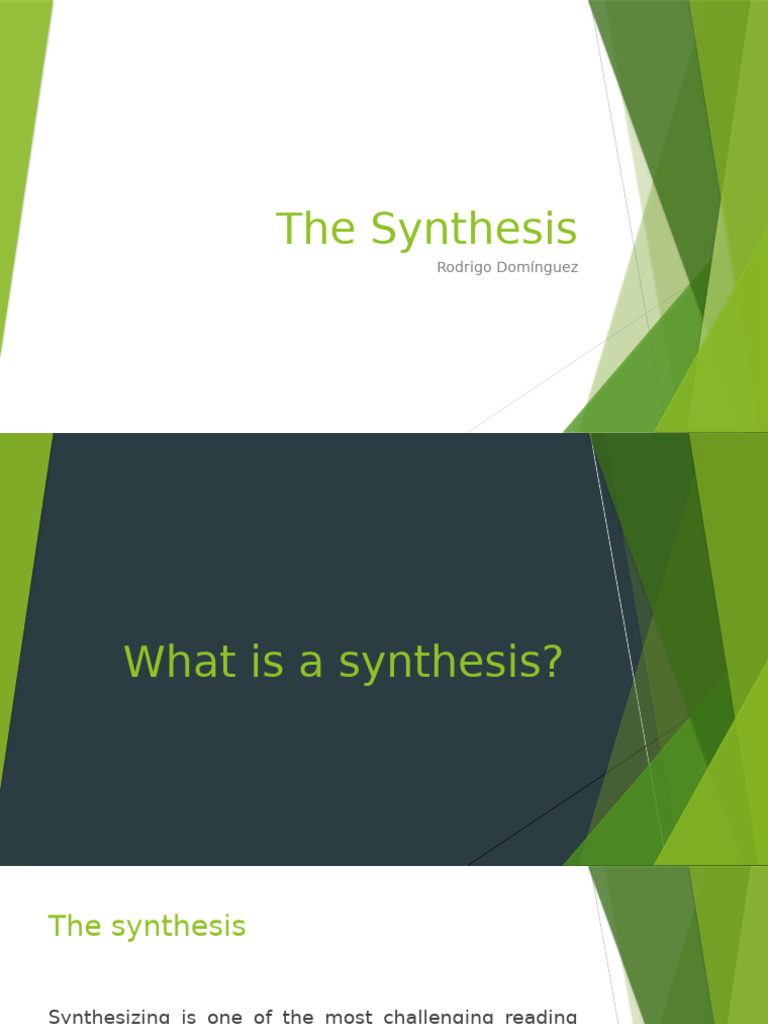 Day 14 - The Synthesis | PDF | Paragraph | Cognition