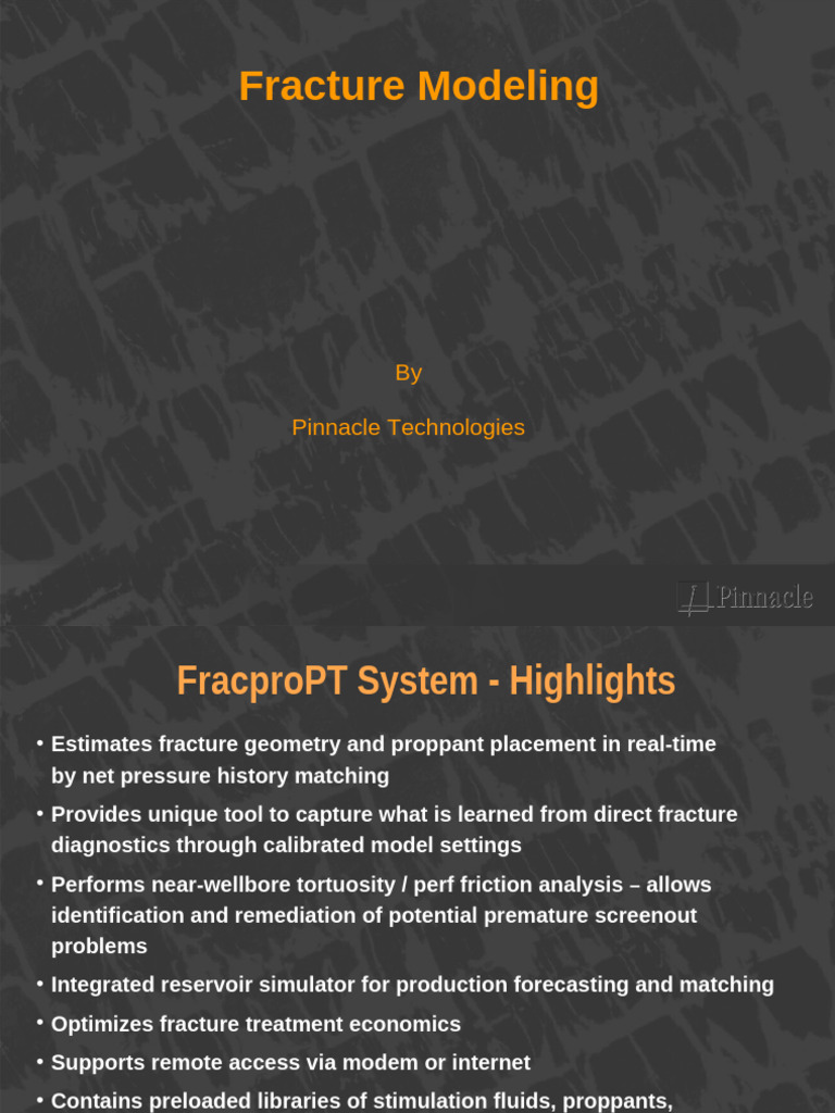 FracproPT Short Course | PDF | Pressure | Stress (Mechanics)
