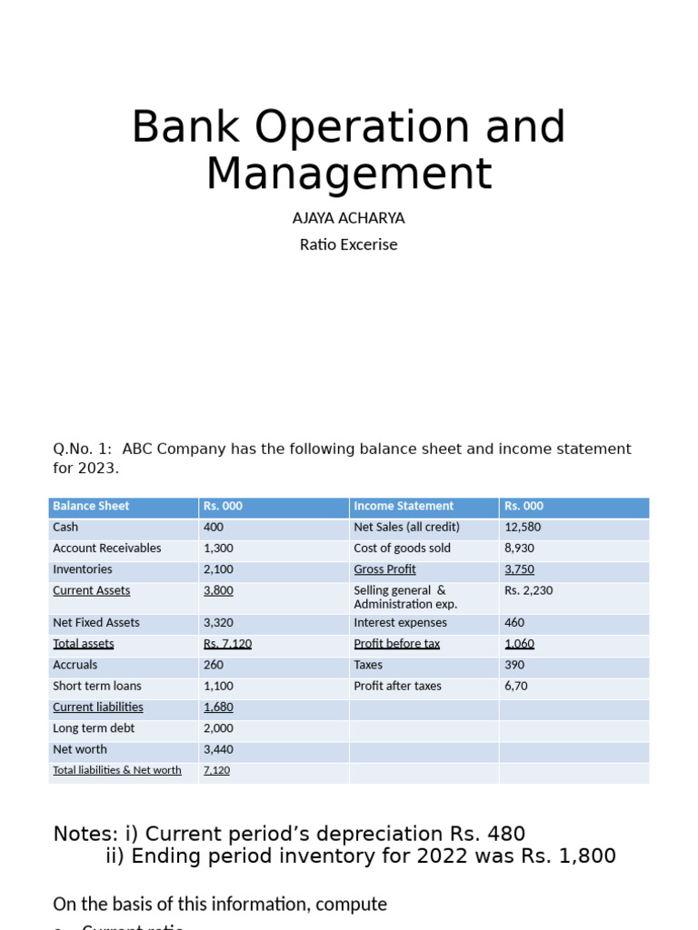 Financial Ratios and Analysis Guide | PDF | Equity (Finance) | Net Income