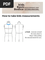 Basic Bodice Block Pattern Guide | PDF | Seam (Sewing) | Fashion