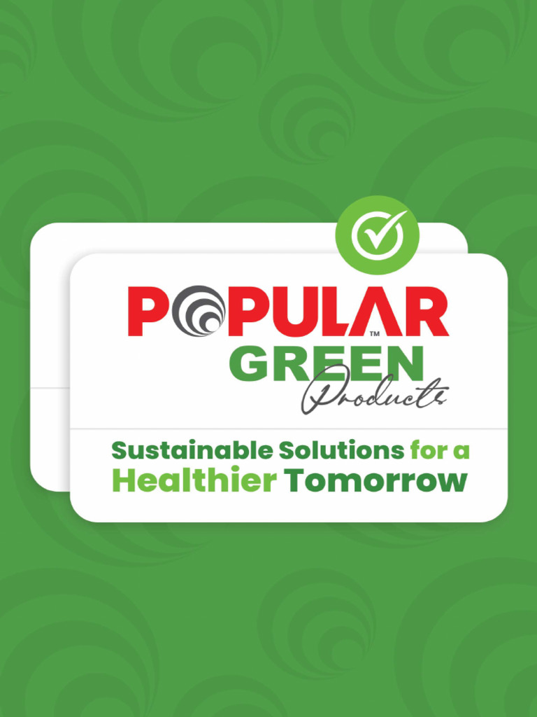 Green Products | PDF