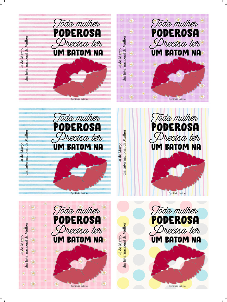 Card Batom Garoto | PDF