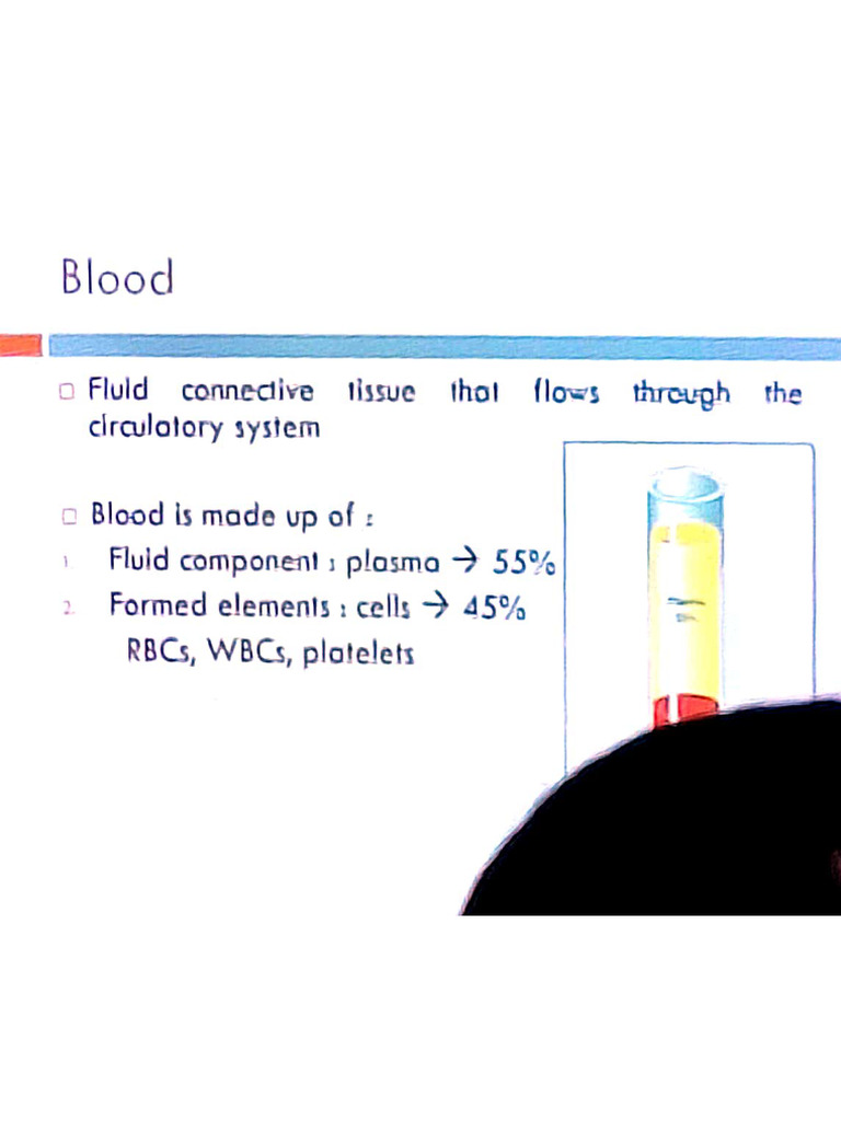 Composition of Blood 1 2 HB and RBC 18032025 | PDF