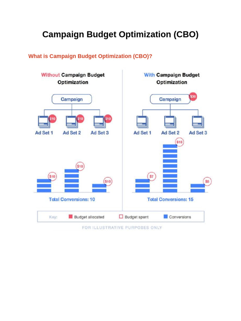 Campaign Budget Optimization (CBO) | PDF