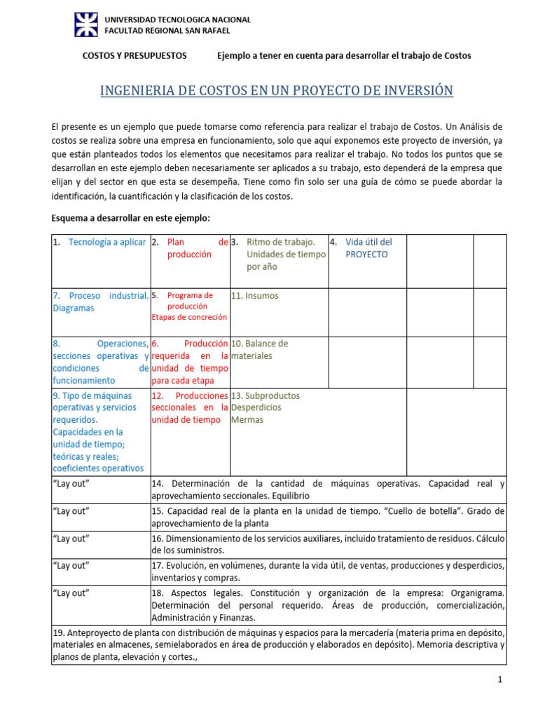Caso Práctico Trabajo Costos y Presupuestos (1) | PDF | Presupuesto | Economias
