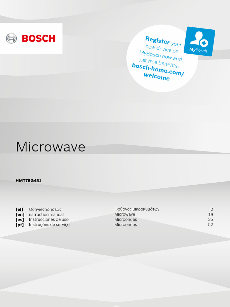 Manual 9000695654 - G | PDF | Hirviendo | Enchufes y tomas de corriente alterna