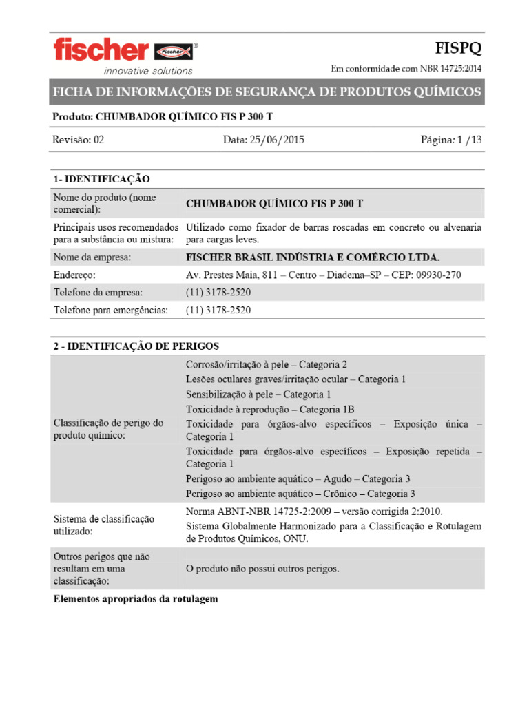 Fispq - Fischer Brasil 300t-Ok | PDF