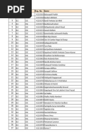 Staff Names and ID Numbers List | PDF