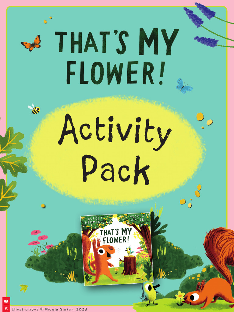 "That's My Flower Activity Pack" | PDF