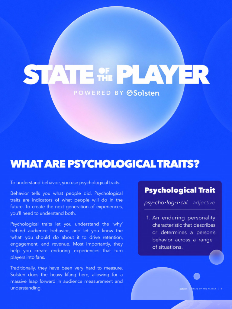 Solsten - 2024 State of The Player - Preview 2 PDF | PDF
