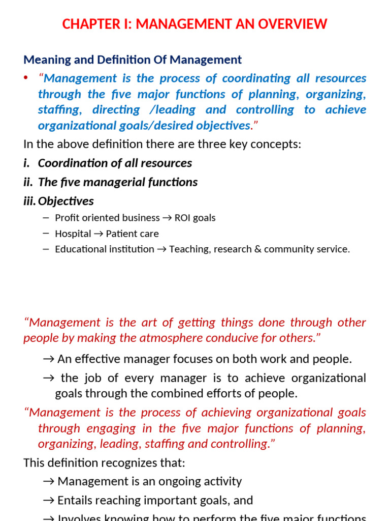 Management Theories and Practice | PDF | Goal | System