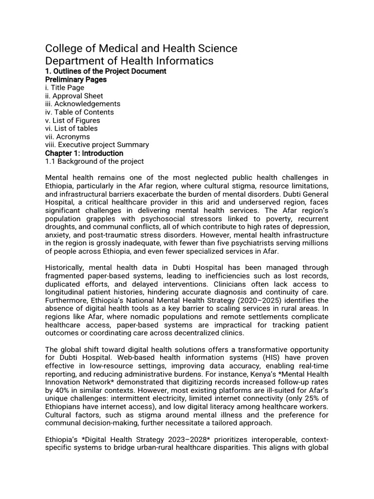 Research proposal final editing by Hundumaa oromoo | PDF