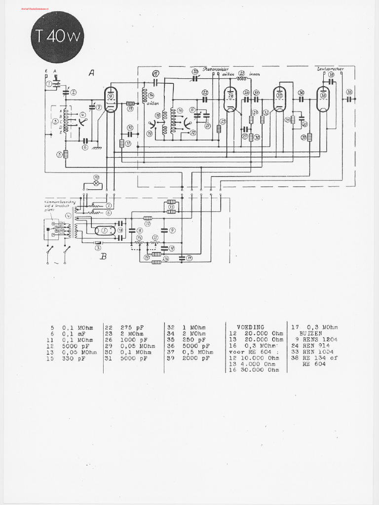 Telefunken 40W 1 Radio 1929 SCH | PDF