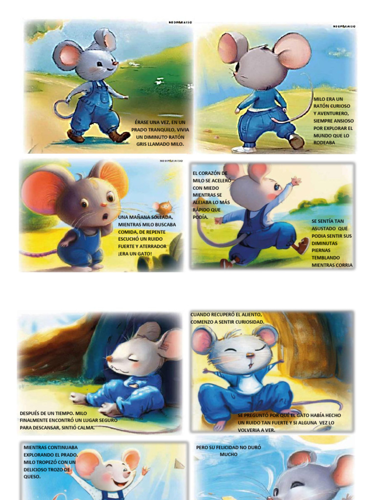 Milo y sus emociones: un cuento corto | PDF | Las emociones