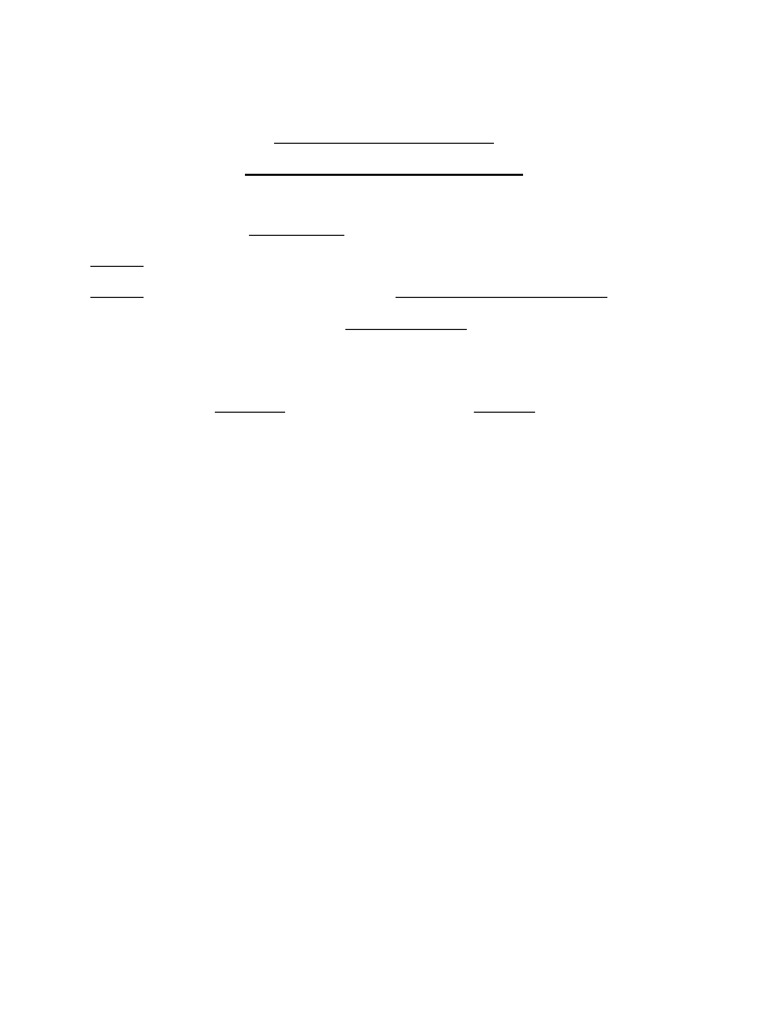 NOC Template for Internship Approval | PDF