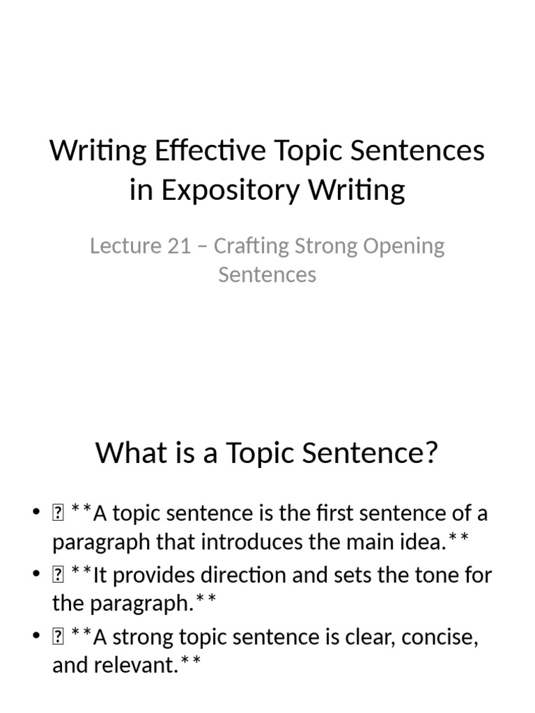 Expository_Writing_Lecture21 | PDF