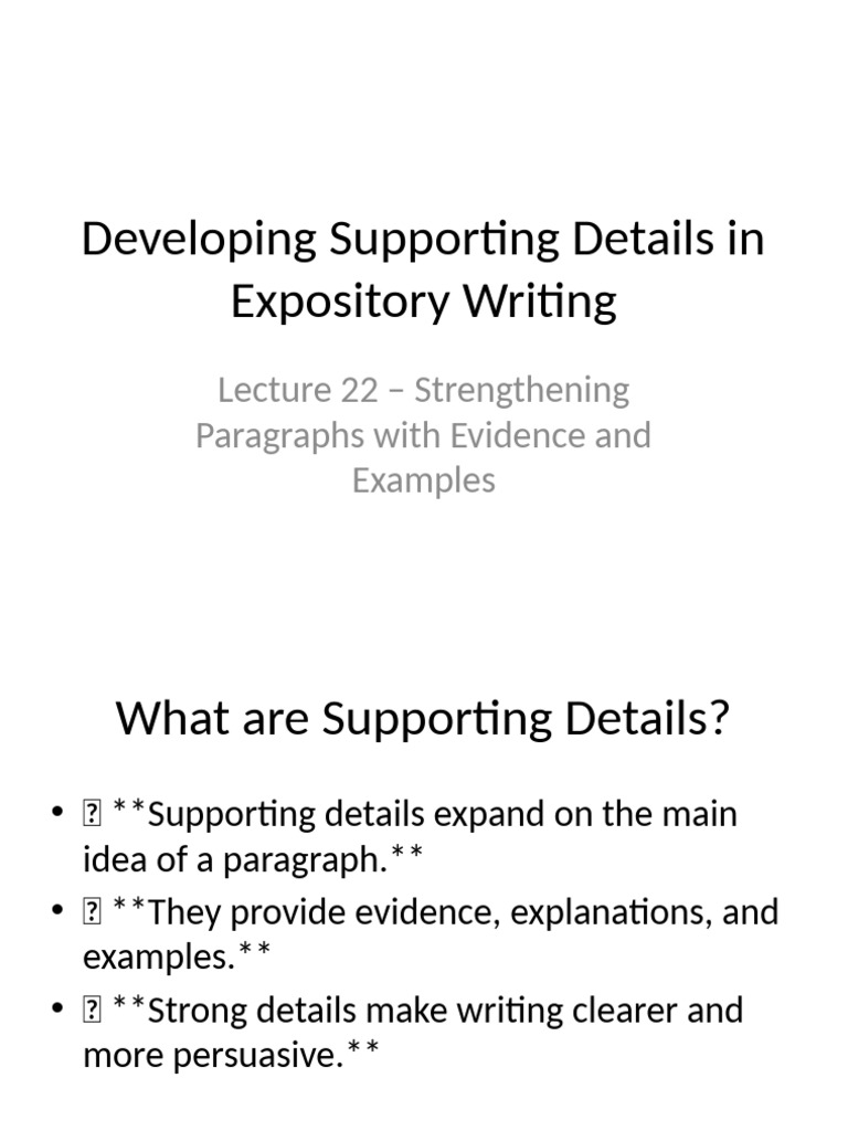 Expository Writing Lecture22 | PDF | Cognitive Science | Human ...