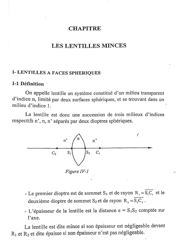 Chap 3 Optique | PDF