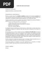 Ejemplos-de-Carta Formal para Un Profesor | PDF | Maestros