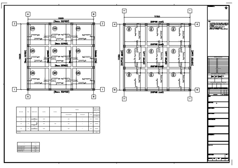 Panelled Beam Asd-Layout1 | PDF | Technical Drawing | Drawing