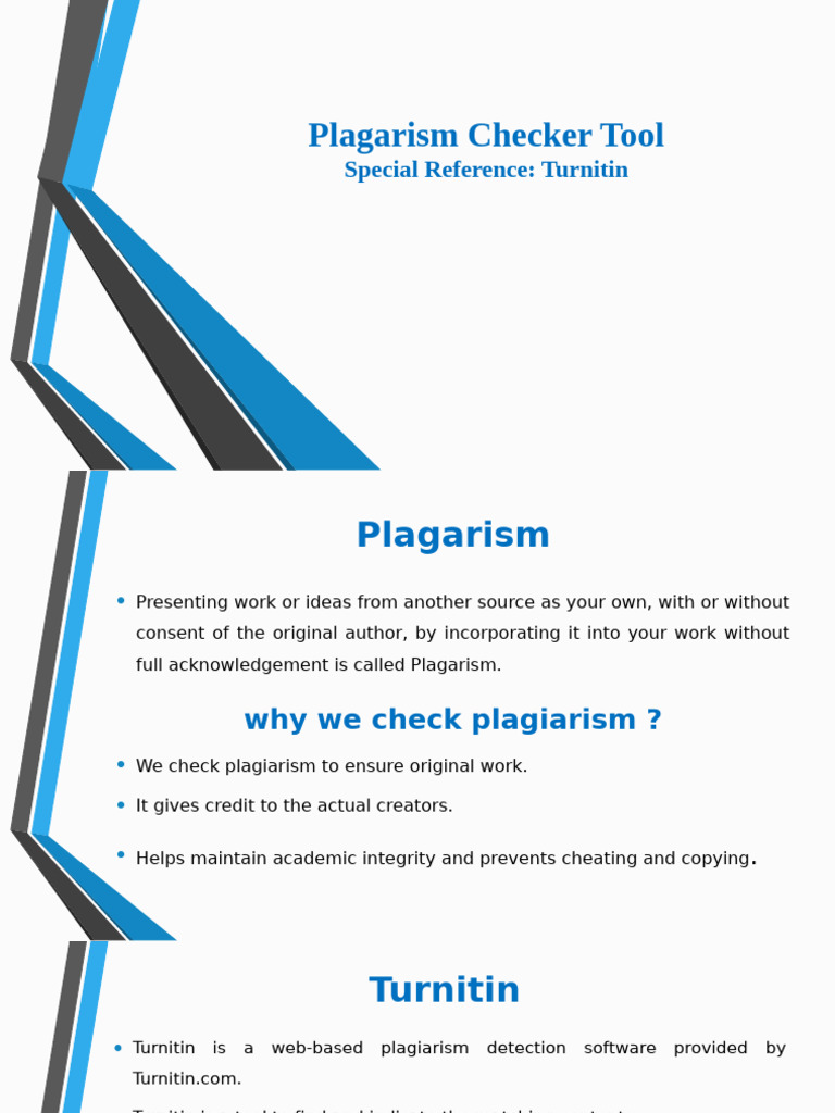 4 Ppt Plagarism Checker Tool Pdf