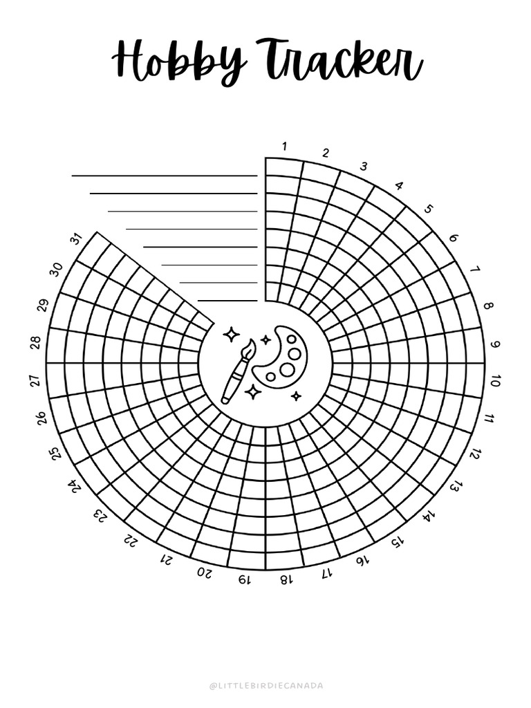 Hobby Tracker - No Dots 17 | PDF