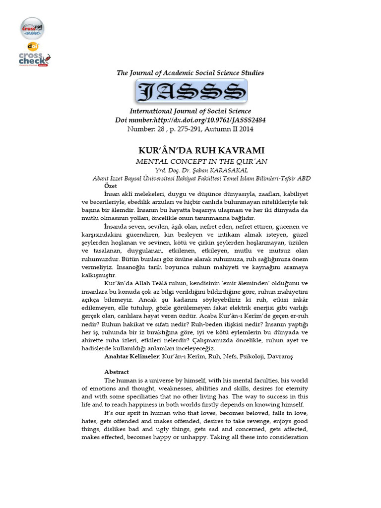 kuranda-ruh-kavrami | PDF