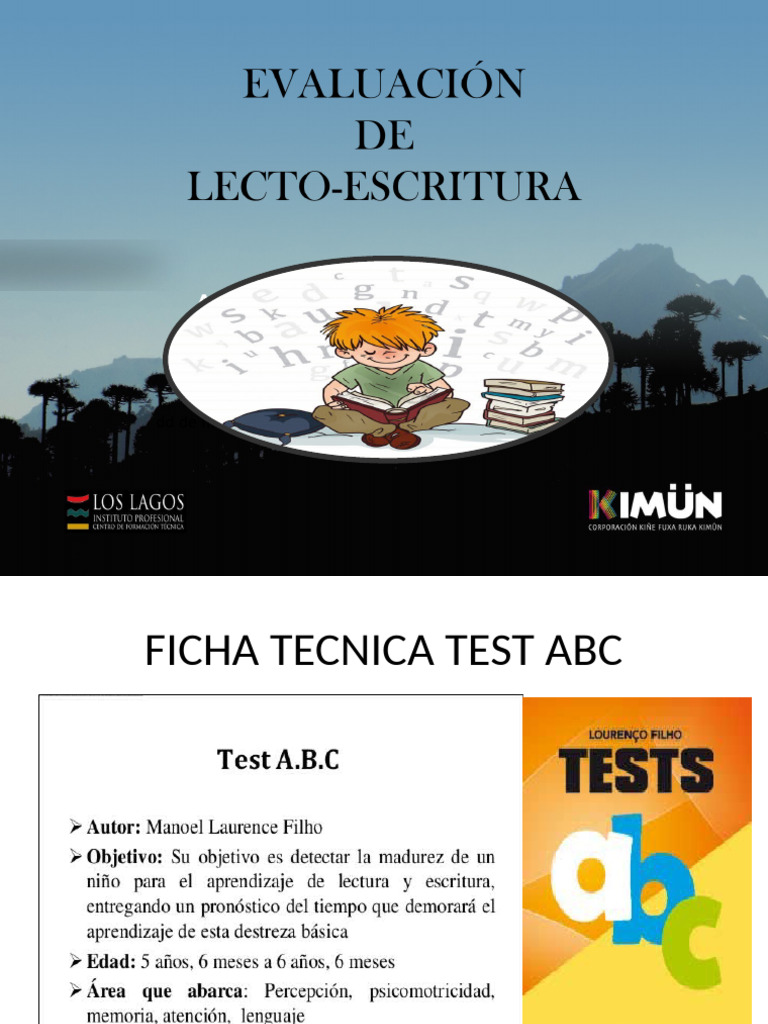 Evaluación Lectoescritura | PDF | Comprensión lectora | Aprendizaje