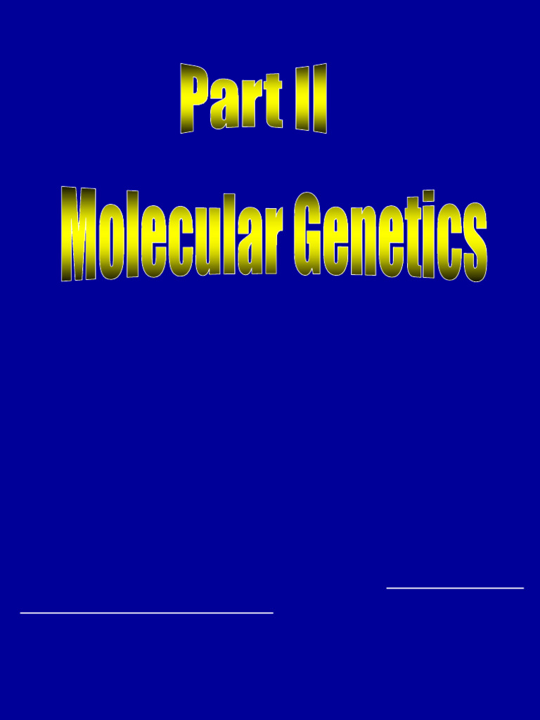Lec 4 - Genetic Material & Nucleic Acid | PDF | Nucleotides | Rna