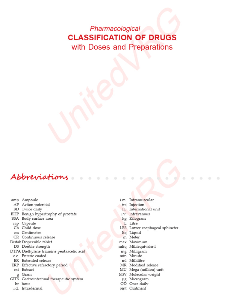 Classification of Drug (Final) - 250124 - 004851 | PDF | Medical ...