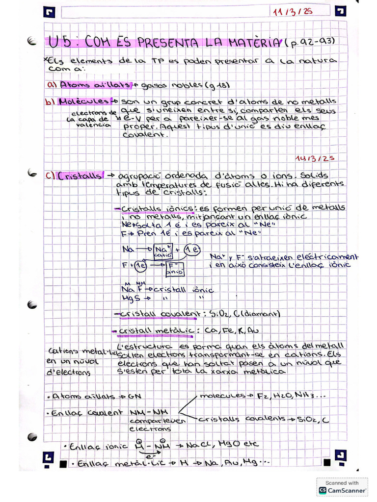 Libreta Unitat 5 | PDF