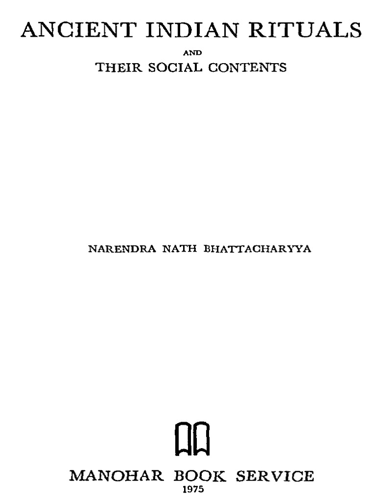 142680-Ancient Indian Rituals And Their Social Contents | PDF