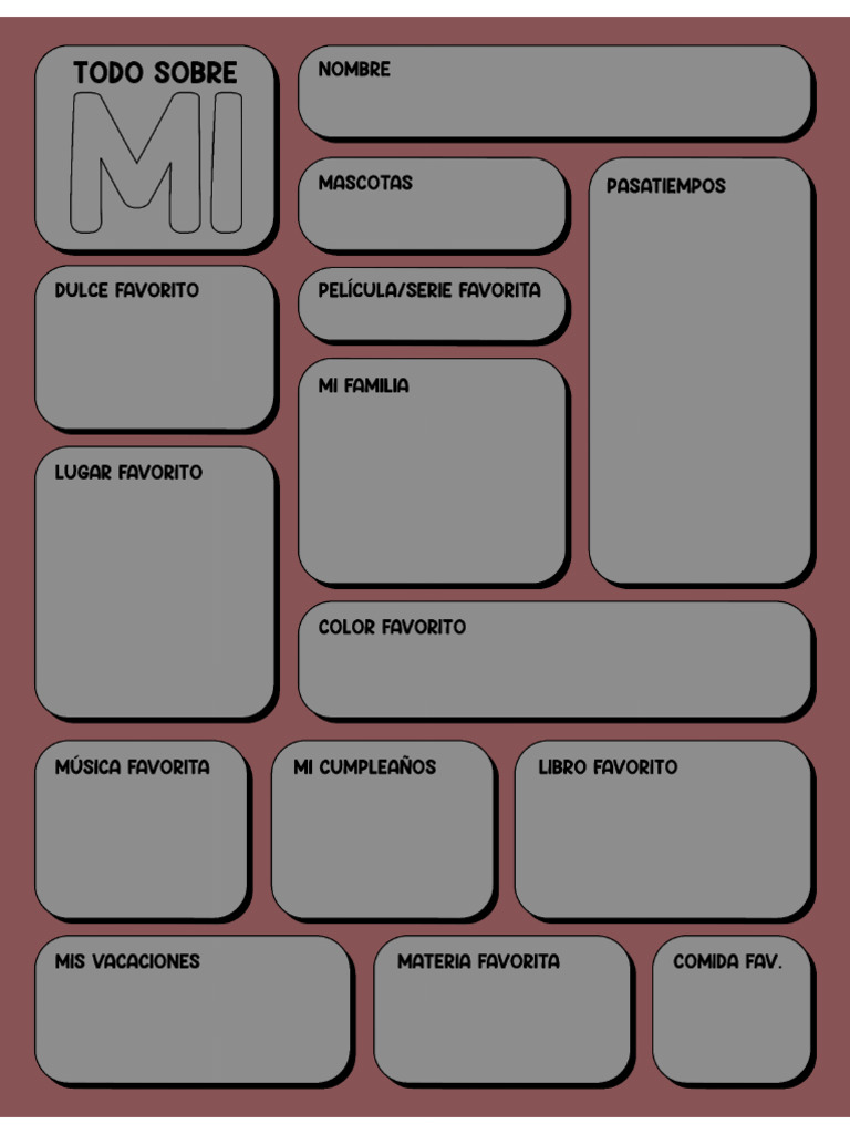 Todo Sobre Mi | PDF