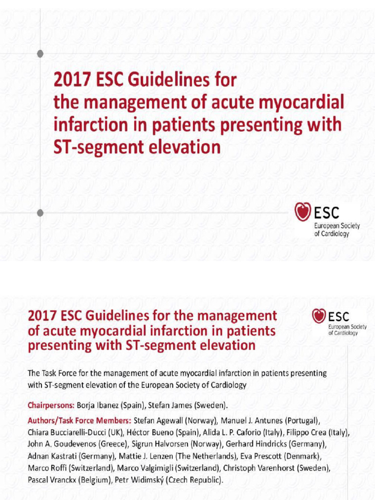 2017 AMI-STEMI Slide-Set Final For Web | PDF
