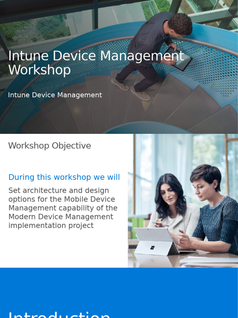 Intune Device Management - Workshop | PDF | Windows 10 | Mobile App